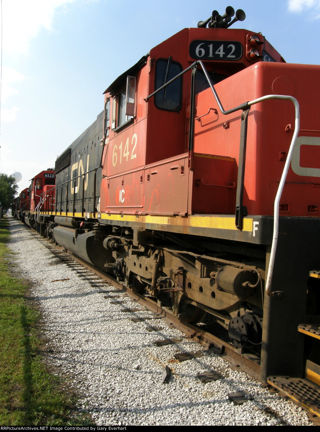 IC 6142 and IC 6123 in storage (scrap?) line